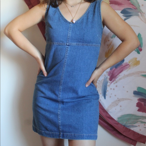 GAP | Dresses | Vintage Denim Gap Mini Dress | Poshmark